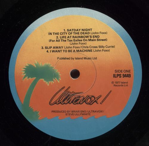 Ultravox Ultravox! - 1st UK vinyl LP album (LP record) (183039)