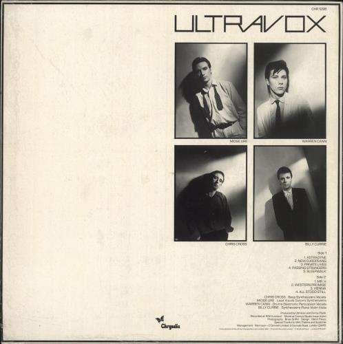 Ultravox Vienna + Shrink UK vinyl LP album (LP record) (748909)