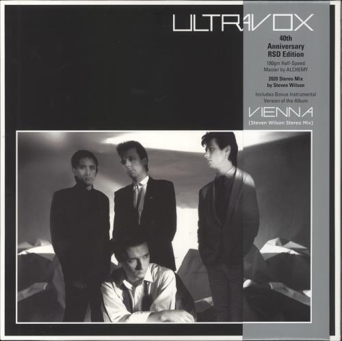Ultravox Vienna - RSD 2021 - 180gm Clear Vinyl UK 2-LP vinyl record set (Double LP Album) (771753)