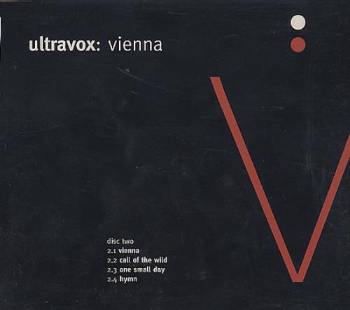 Ultravox Vienna '92 - 2nd UK CD single (CD5 / 5") (12287)