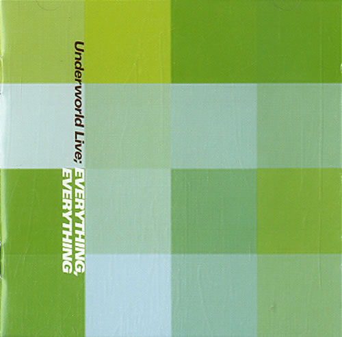 Underworld Everything, Everything UK CD album (CDLP) (555869)