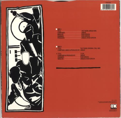 Unique 3 The Theme UK 12" vinyl single (12 inch record / Maxi-single ...