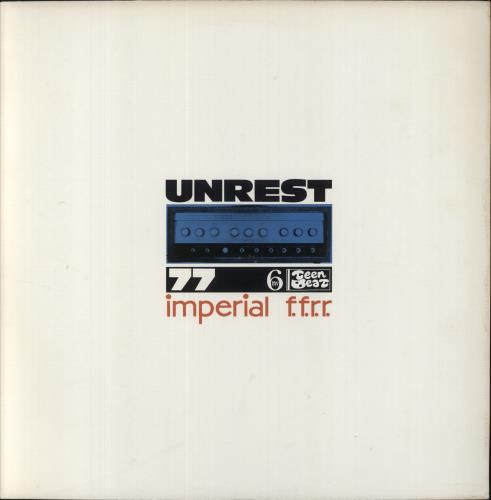 Unrest Imperial F.F.R.R. US vinyl LP album (LP record) (839338)