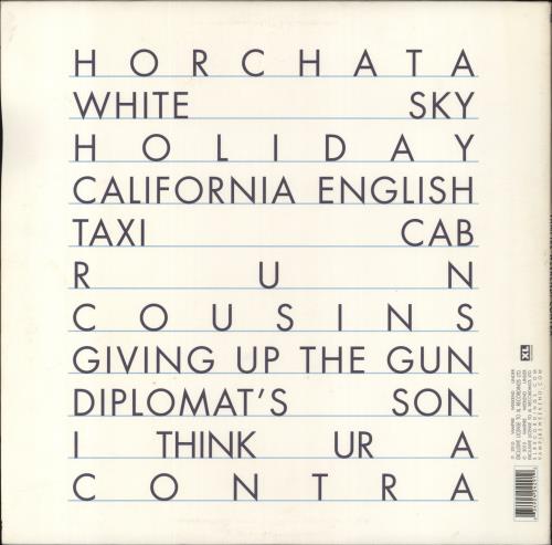 Vampire Weekend Contra UK vinyl LP album (LP record) (492299)