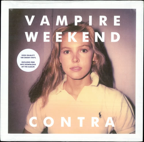 Vampire Weekend Contra US vinyl LP album (LP record) (503523)