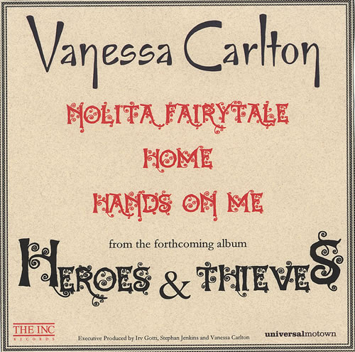 Vanessa Carlton Heroes And Thieves US Promo 2 CD album set (Double CD ...