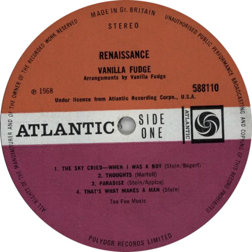 Vanilla Fudge Renaissance - 1st UK vinyl LP album (LP record) (131600)