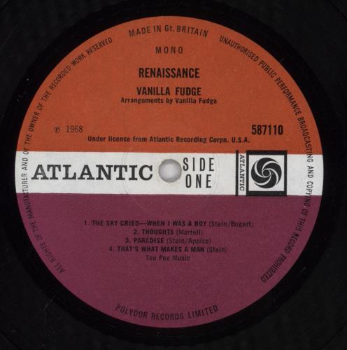 Vanilla Fudge Renaissance - VG UK vinyl LP album (LP record) (835329)