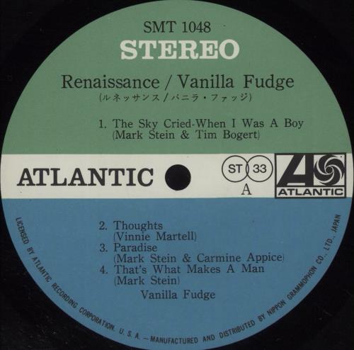 Vanilla Fudge Renaissance Japanese vinyl LP album (LP record) (678879)