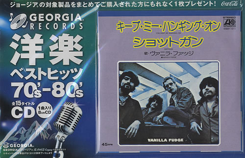 Vanilla Fudge You Keep Me Hanging On Japanese Promo 3" CD single (CD3) (438828)