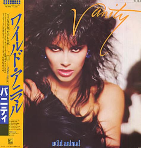 Vanity Wild Animal Japanese vinyl LP album (LP record) (168780)