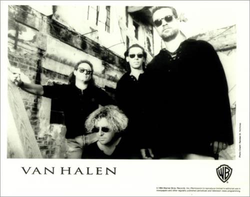 Van Halen Balance US Promo media press pack (51563)