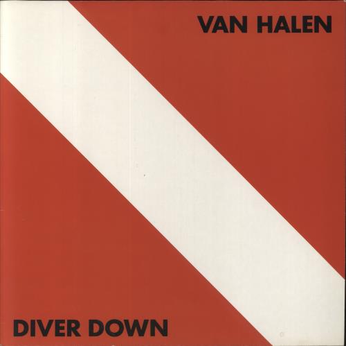 Van Halen Diver Down German vinyl LP album (LP record) (857612)