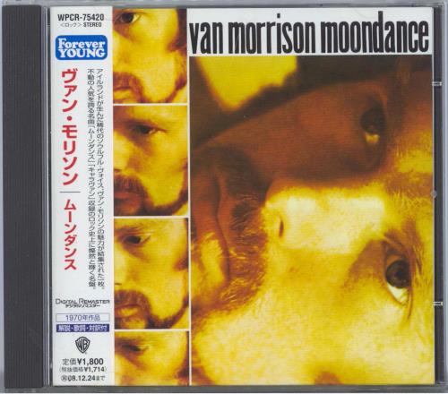 Van Morrison Moondance Japanese CD album (CDLP) (806943)
