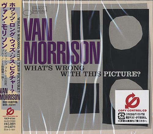 Van Morrison What's Wrong With This Picture Japanese CD album (CDLP) (253682)