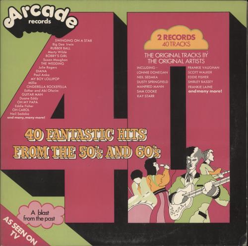 Various 50s Rock And Roll Rockabilly 40 Fantastic Hits From The 50s And