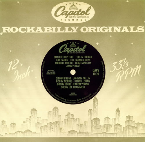 Various-50s/Rock & Roll/Rockabilly Capitol Rockabilly Originals UK ...