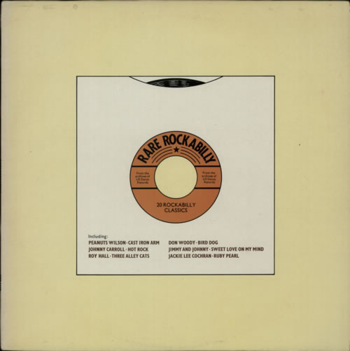 Various-50s/Rock & Roll/Rockabilly Rare Rockabilly UK vinyl LP album ...