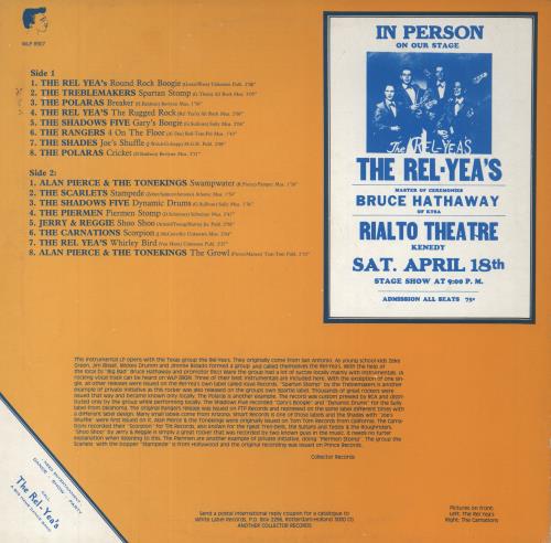 Various-50s/Rock & Roll/Rockabilly Real Rock Instrumentals Dutch vinyl ...