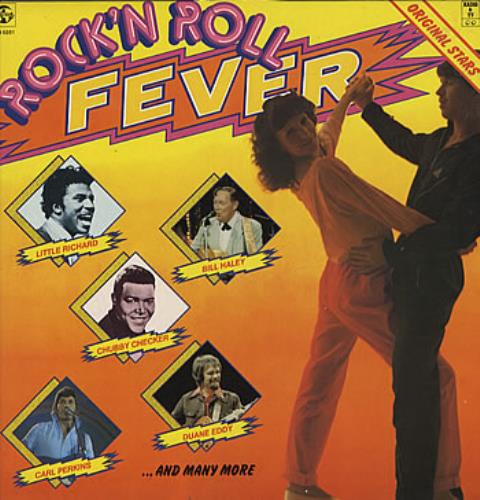 Various 50s Rock And Roll Rockabilly Rock N Roll Fever Dutch Vinyl Lp