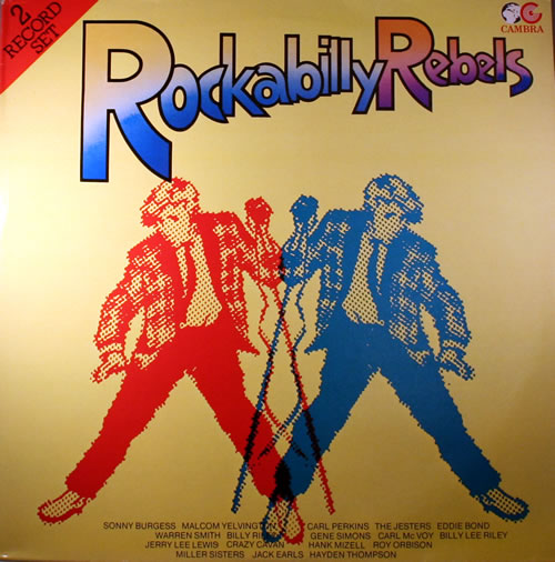 Various-50s/Rock & Roll/Rockabilly Rockabilly Rebels UK 2-LP vinyl ...