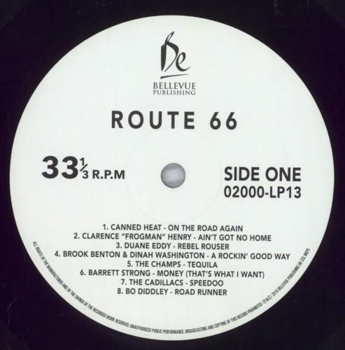 Various-50s/Rock & Roll/Rockabilly Route 66 UK vinyl LP album (LP ...
