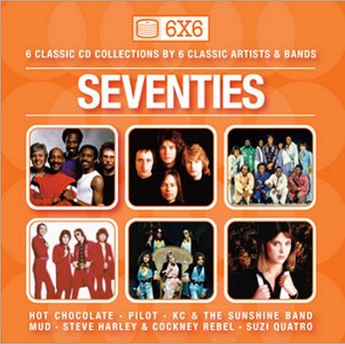 Various-60s & 70s 6 x 6: Seventies UK 6-CD album set (531152)