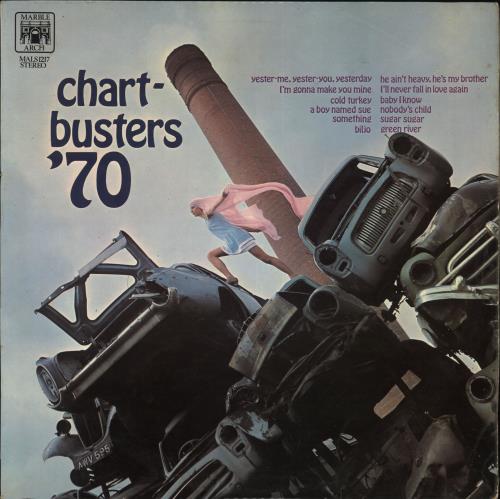 Various-60s & 70s Chartbusters '70 UK vinyl LP album (LP record) (708153)