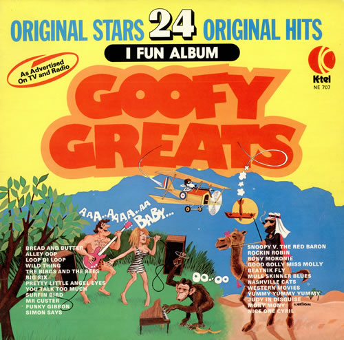 Various-60s & 70s Goofy Greats UK vinyl LP album (LP record) (480409)