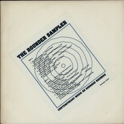Various-60s & 70s The Rounder Sampler US Promo vinyl LP album (LP ...
