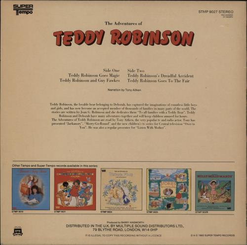 Various-Childrens The Adventures Of Teddy Robinson UK vinyl LP album ...