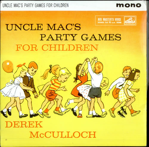 Various-Childrens Uncle Mac's Party Games For Children UK 7" vinyl ...