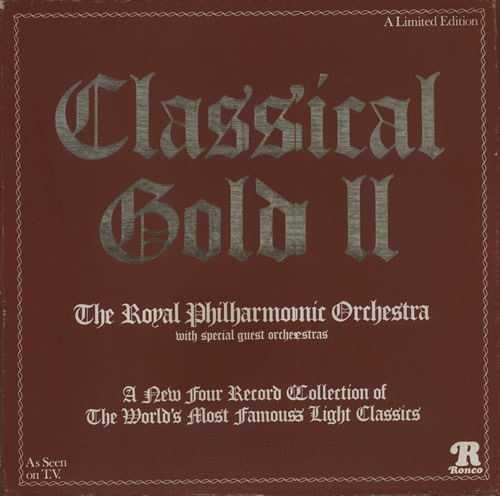 Various-Classical & Orchestral Classical Gold II UK 4-LP vinyl album ...