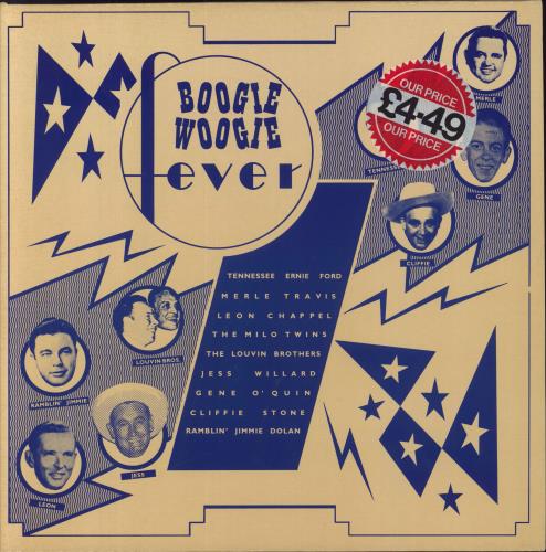 Various-Country Boogie Woogie Fever UK vinyl LP album (LP record) (548234)