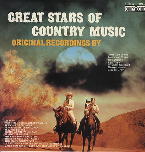 Various-Country Great Stars Of Country Music UK vinyl LP album (LP ...
