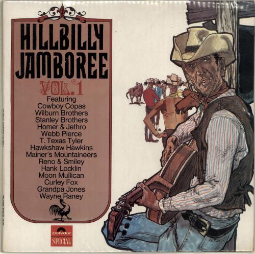 Various-Country Hillbilly Jamboree UK vinyl LP album (LP record) (699571)