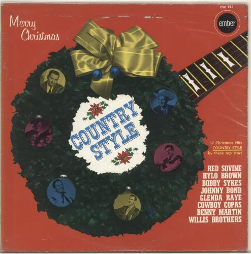 Various-Country Merry Christmas, Country Style UK vinyl LP album (LP ...