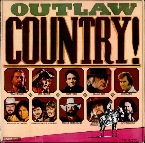 Various-Country Outlaw Country! US vinyl LP album (LP record) (524491)