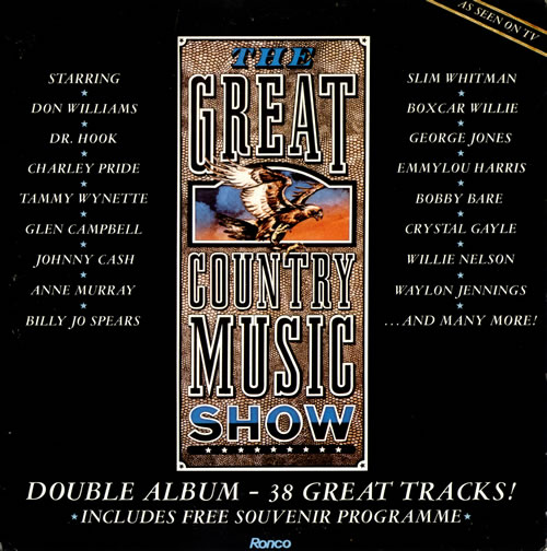 Various-Country The Great Country Music Show UK 2-LP vinyl record set ...
