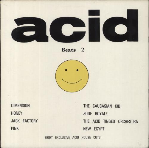 Various-Dance Acid Beats 2 UK vinyl LP album (LP record) (826942)