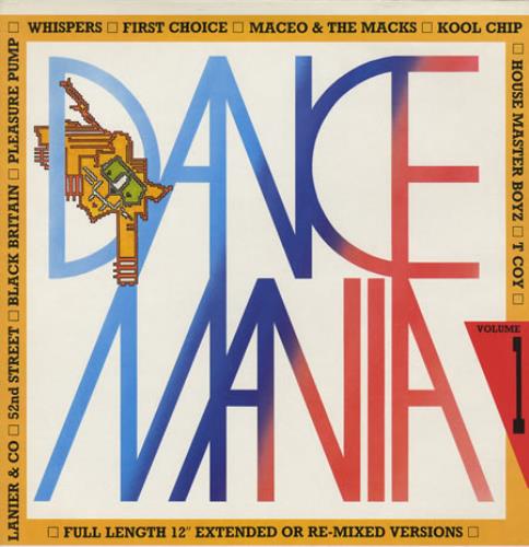 Various-Dance Dance Mania Volume 1 UK vinyl LP album (LP record) (304319)