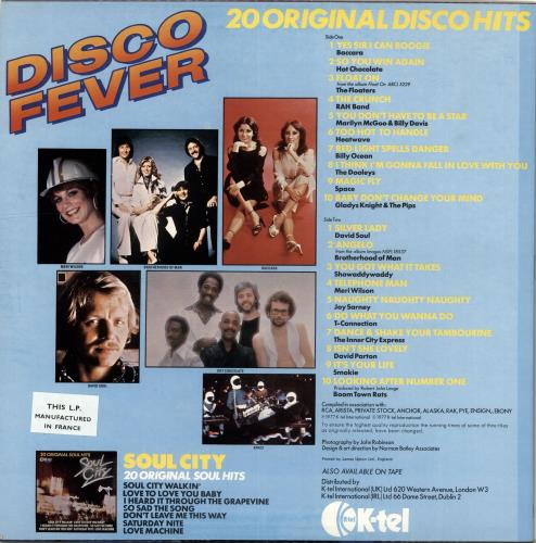 Various-Dance Disco Fever French vinyl LP album (LP record) (704855)