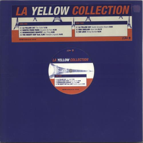Various-Dance La Yellow Collection UK Promo 12" vinyl single (12 inch ...