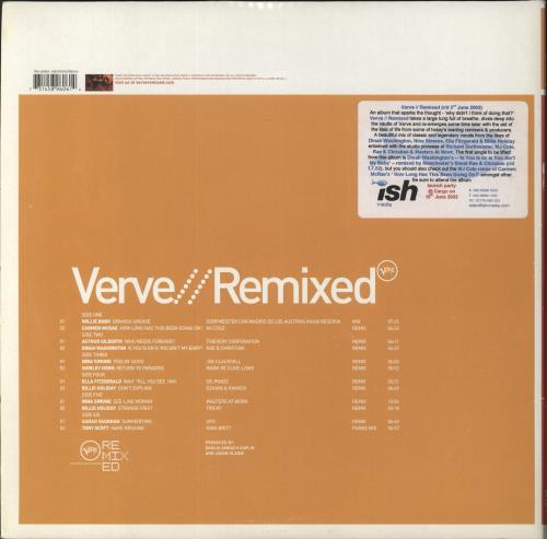 Various-Dance Verve Remixed UK 3-LP vinyl record set (Triple LP Album ...