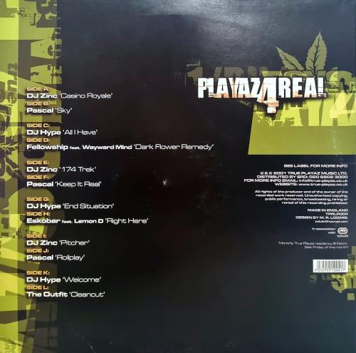 Various-Drum & Bass Jungle Playaz4Real UK Vinyl Box Set (798967)