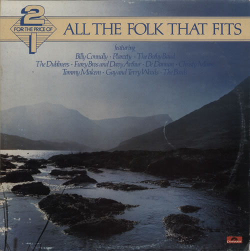 Various-Folk All The Folk That Fits UK 2-LP vinyl record set (Double LP ...