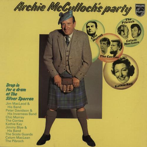 Various-Folk Archie McCulloch's Party UK vinyl LP album (LP record) (761908)