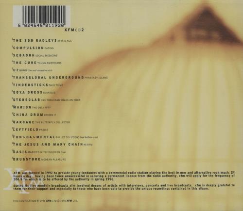 Various-Indie 104.9: An XFM Compilation Album UK CD album (CDLP) (511425)