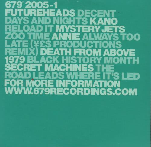 Various-Indie 679 2005-1 UK Promo CD album (CDLP) (665584)