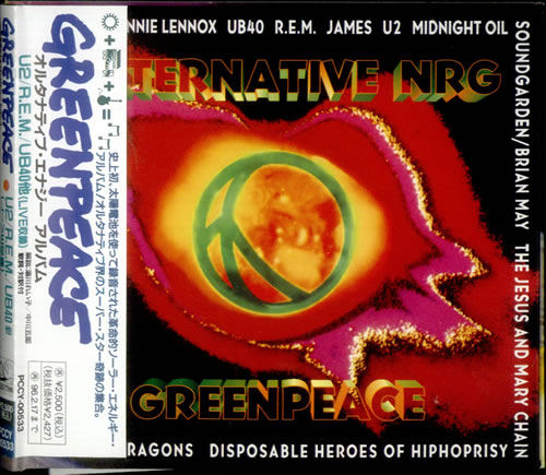 Various-Indie Alternative NRG Japanese CD album (CDLP) (540077)